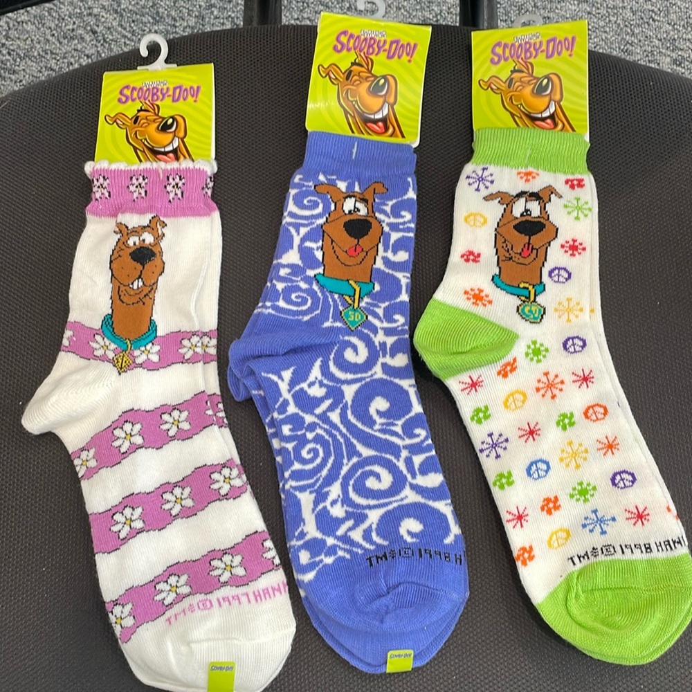 Cartoon Network Hanna Barbera Scooby Doo Socks - Gem